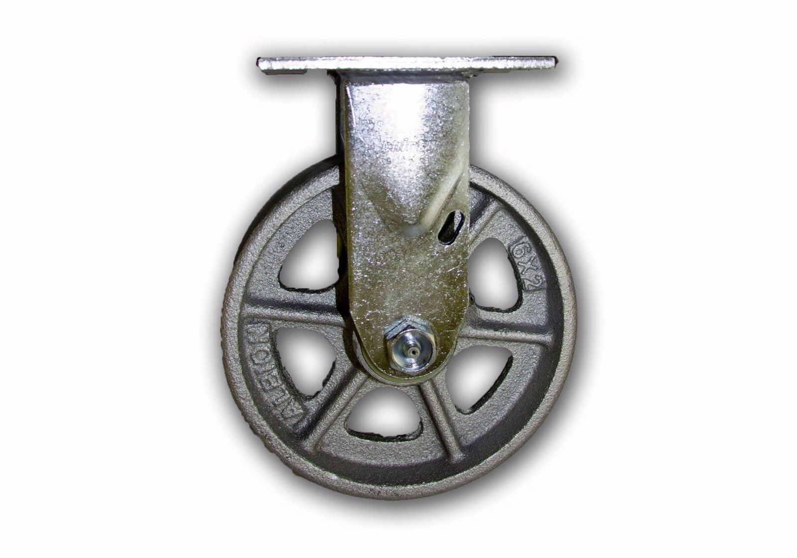 6" Rigid Caster Cast Iron Wheel — Cass Hudson Company