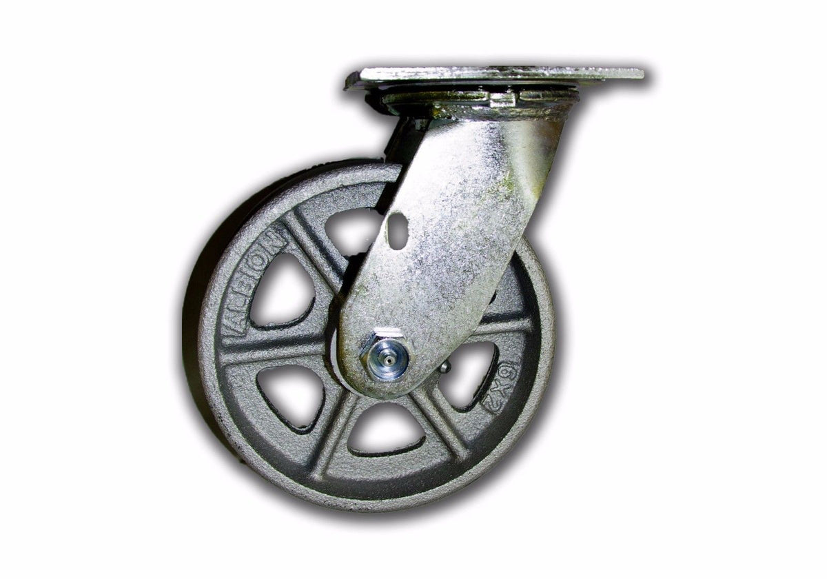 6" Swivel Caster Cast Iron Wheel — Cass Hudson Company